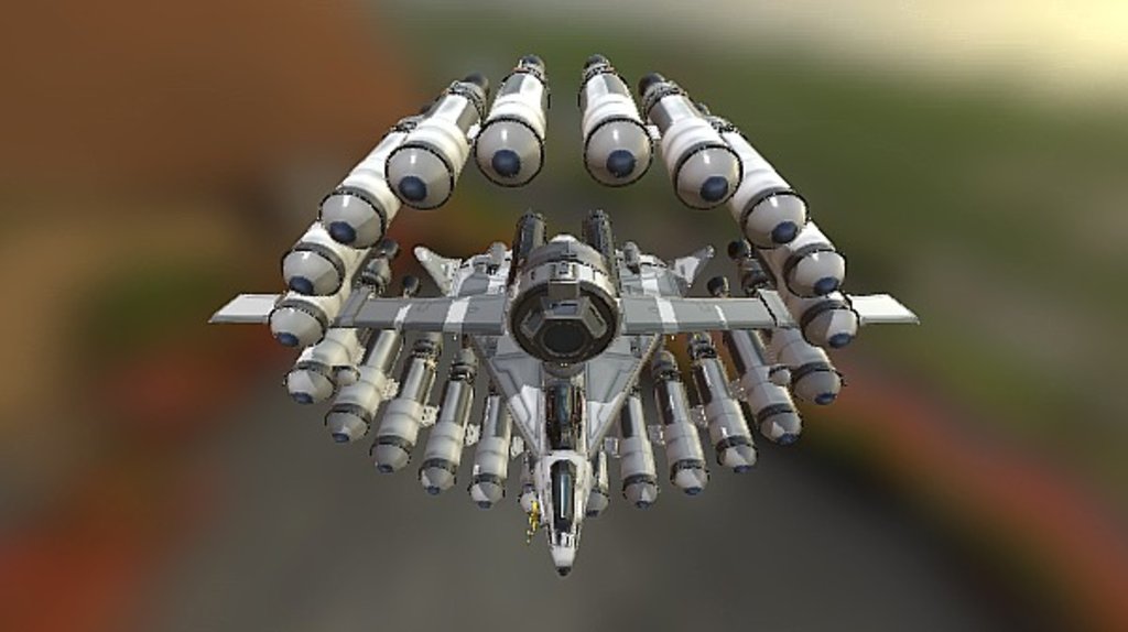 T-Ring Mk-II & RDA Shuttle MK-I - 3D model by cmhd [b20a03b] - Sketchfab
