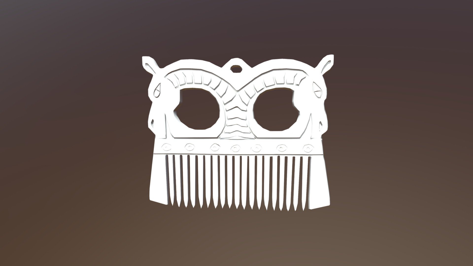 Comb - 3D model by NathanielFox13 [b20a76a] - Sketchfab