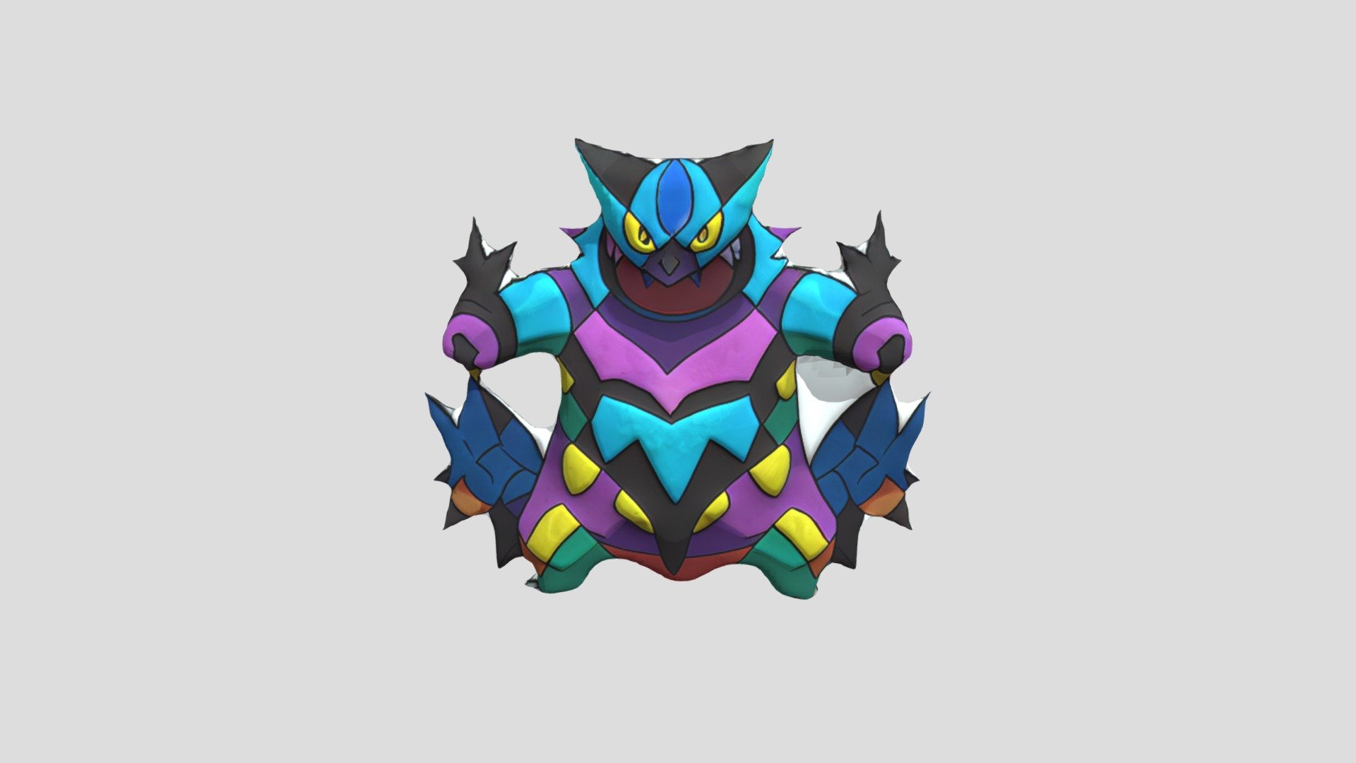 Pokemon Goal 58 - Download Free 3D model by klrxyz [b20cda3] - Sketchfab