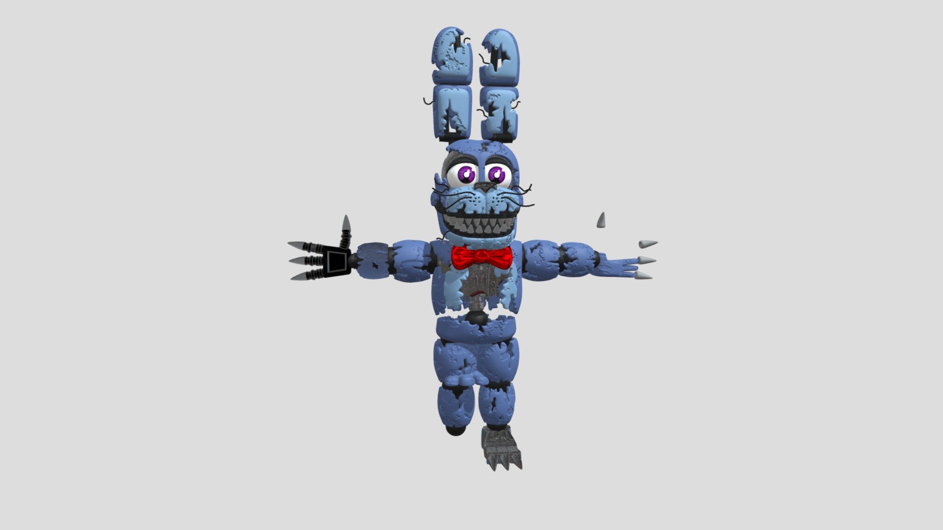 Adventure Nightmare Bonnie - Download Free 3D model by ...