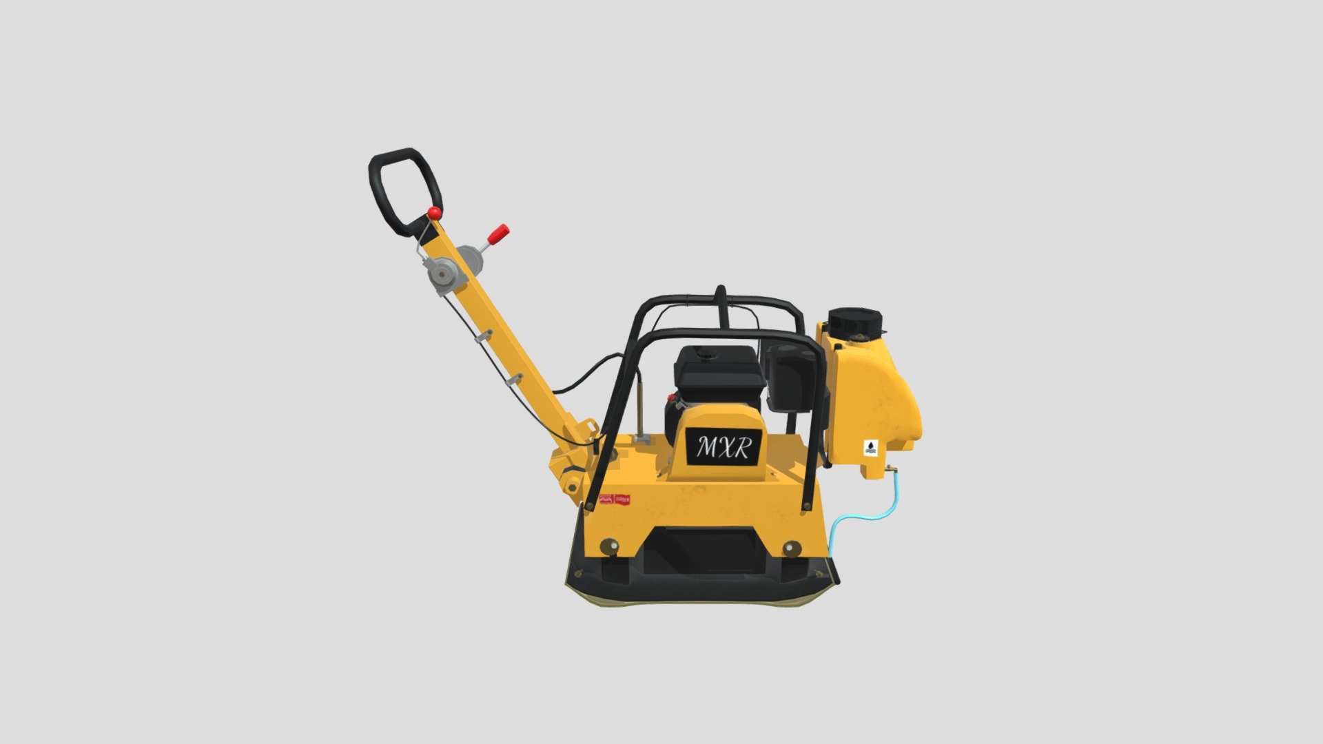 25kN PLATE COMPACTOR - Buy Royalty Free 3D model by MXR (@MXR.ai ...
