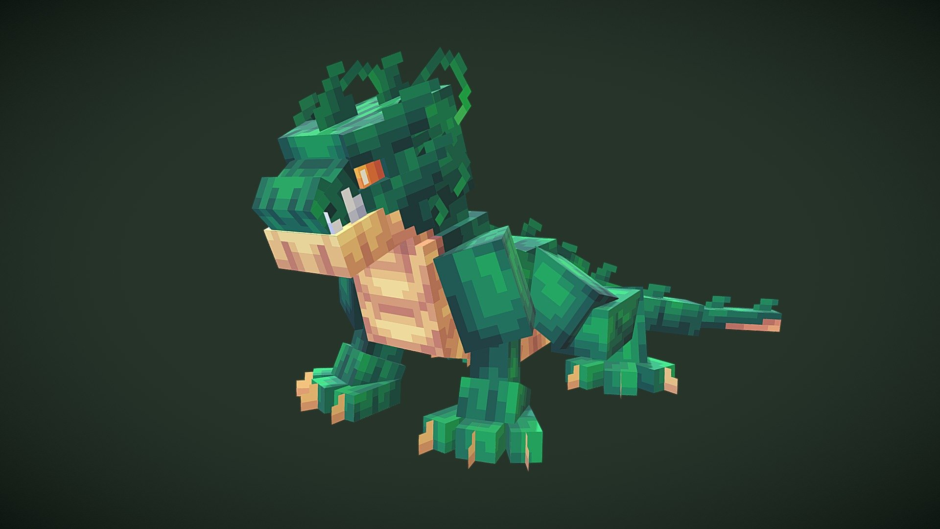 Draconic Lizard - By Nocsy - 3D model by Nocsy [b20e44d] - Sketchfab