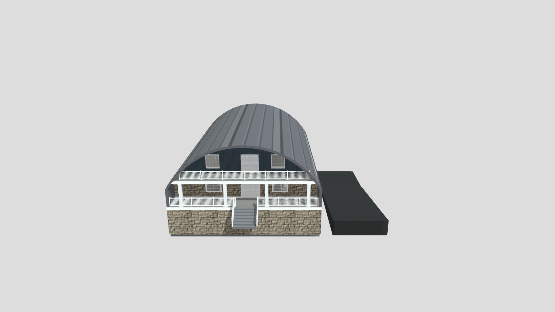 Arc House - Perkins - 3D model by dritch123 [b20ffd7] - Sketchfab