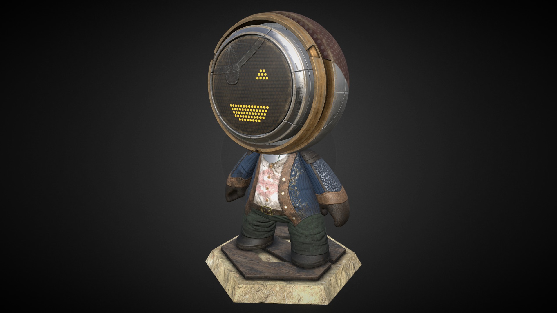 Meet MAT, Pirate MAT - 3D model by John Jedlick (@jjedlick) [b210c95 ...