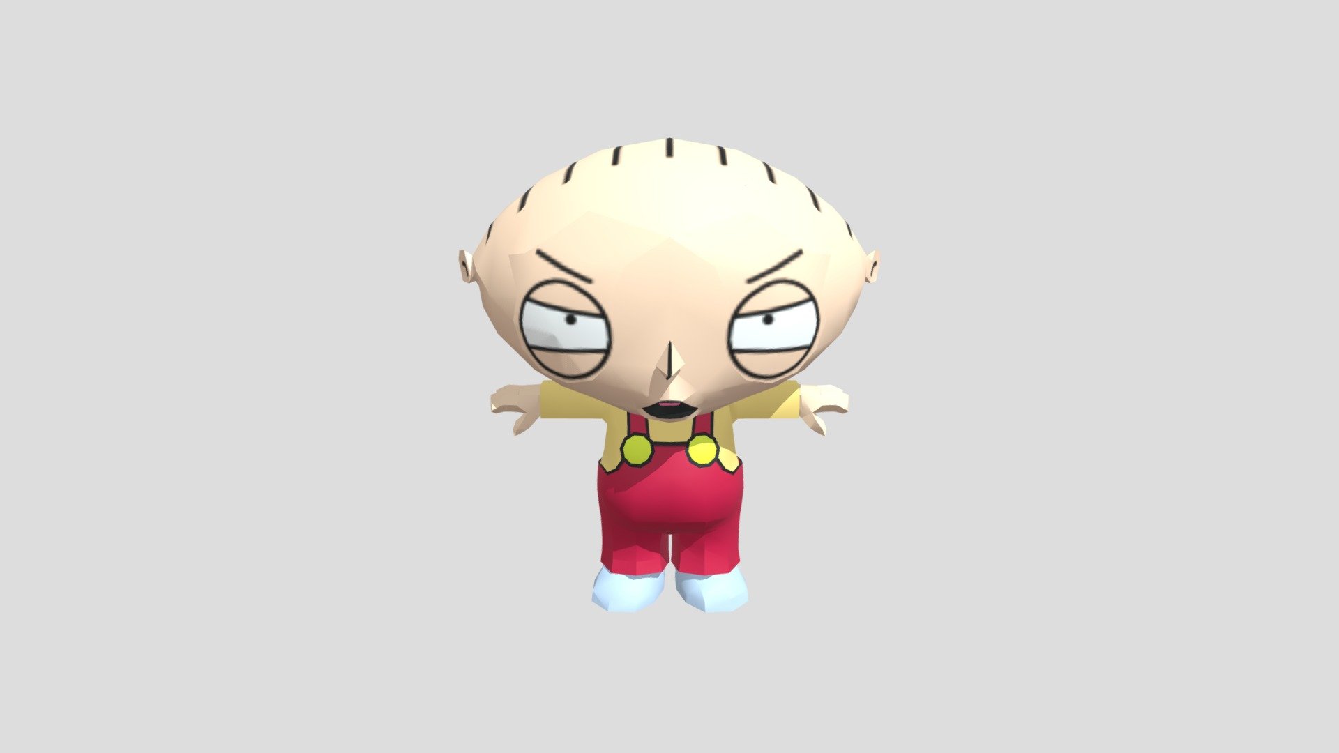 Stewie Griffin PSP Fixed - Download Free 3D model by Jamessmartguy ...