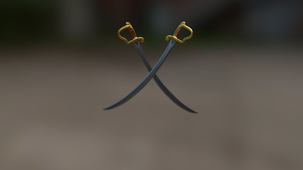 Сабли - 3D model by Haruck [b211235] - Sketchfab