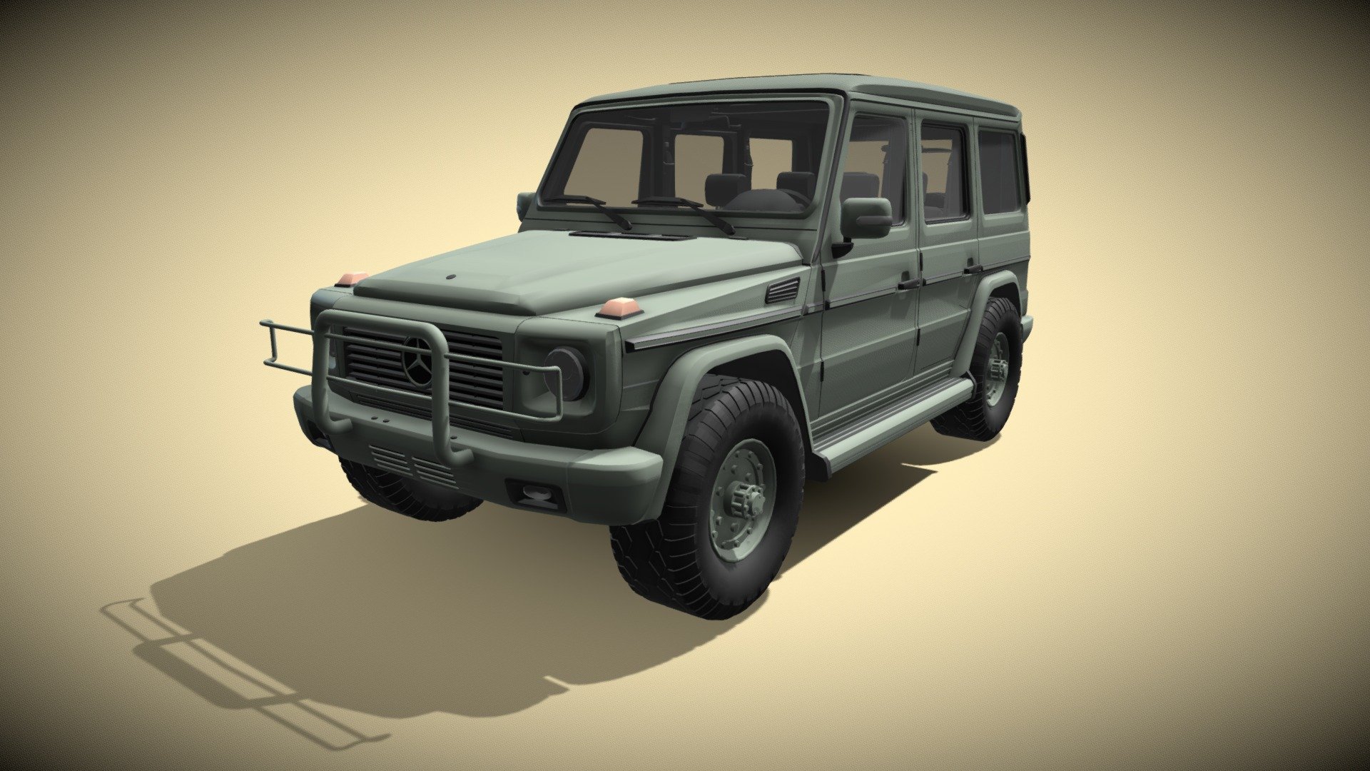 G WAGON - 3D model by Gordon F (@Gordonov) [b211edb] - Sketchfab