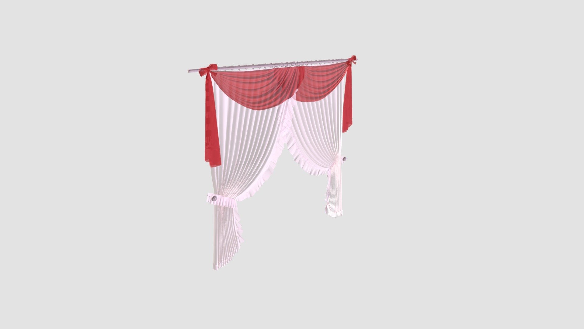 curtain - Buy Royalty Free 3D model by Evermotion [b212c34] - Sketchfab ...