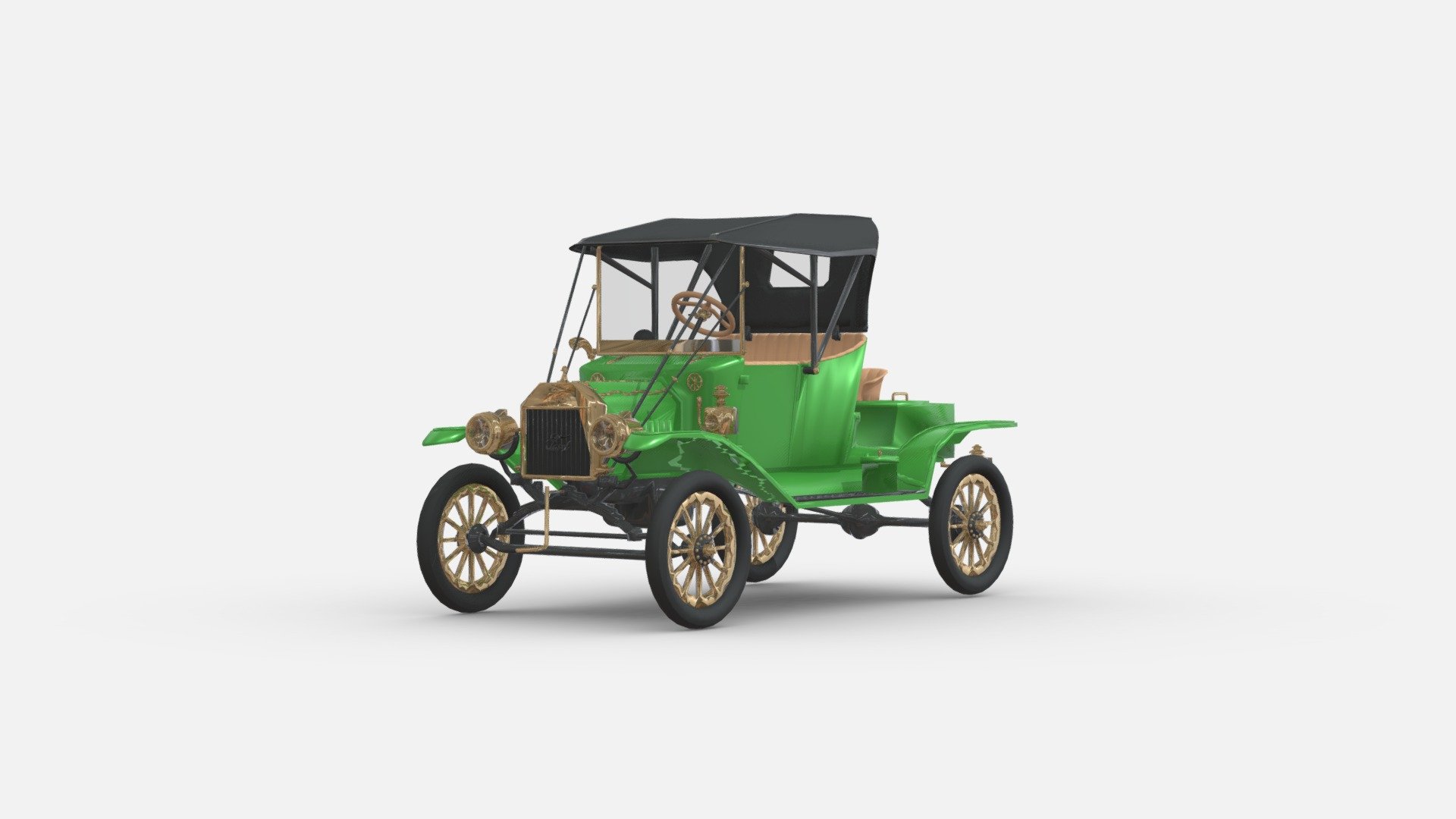 3d model Ford Model T - Buy Royalty Free 3D model by zizian [b213b05 ...