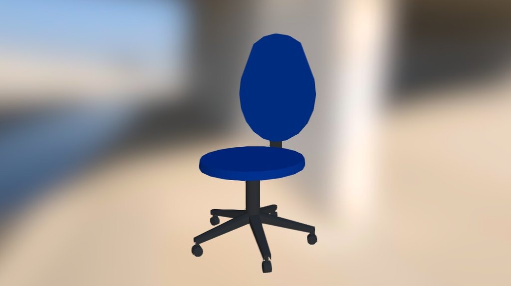 Simple Chair - 3D model by Twillrex [b215199] - Sketchfab