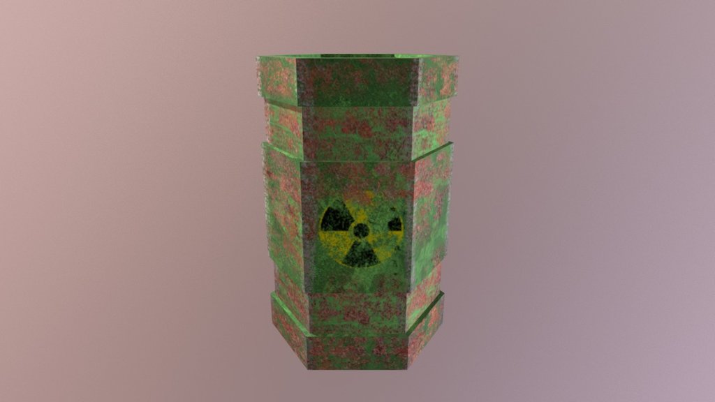 Nuclear Barrel - Download Free 3D model by GoldenThumbs [b215217 ...