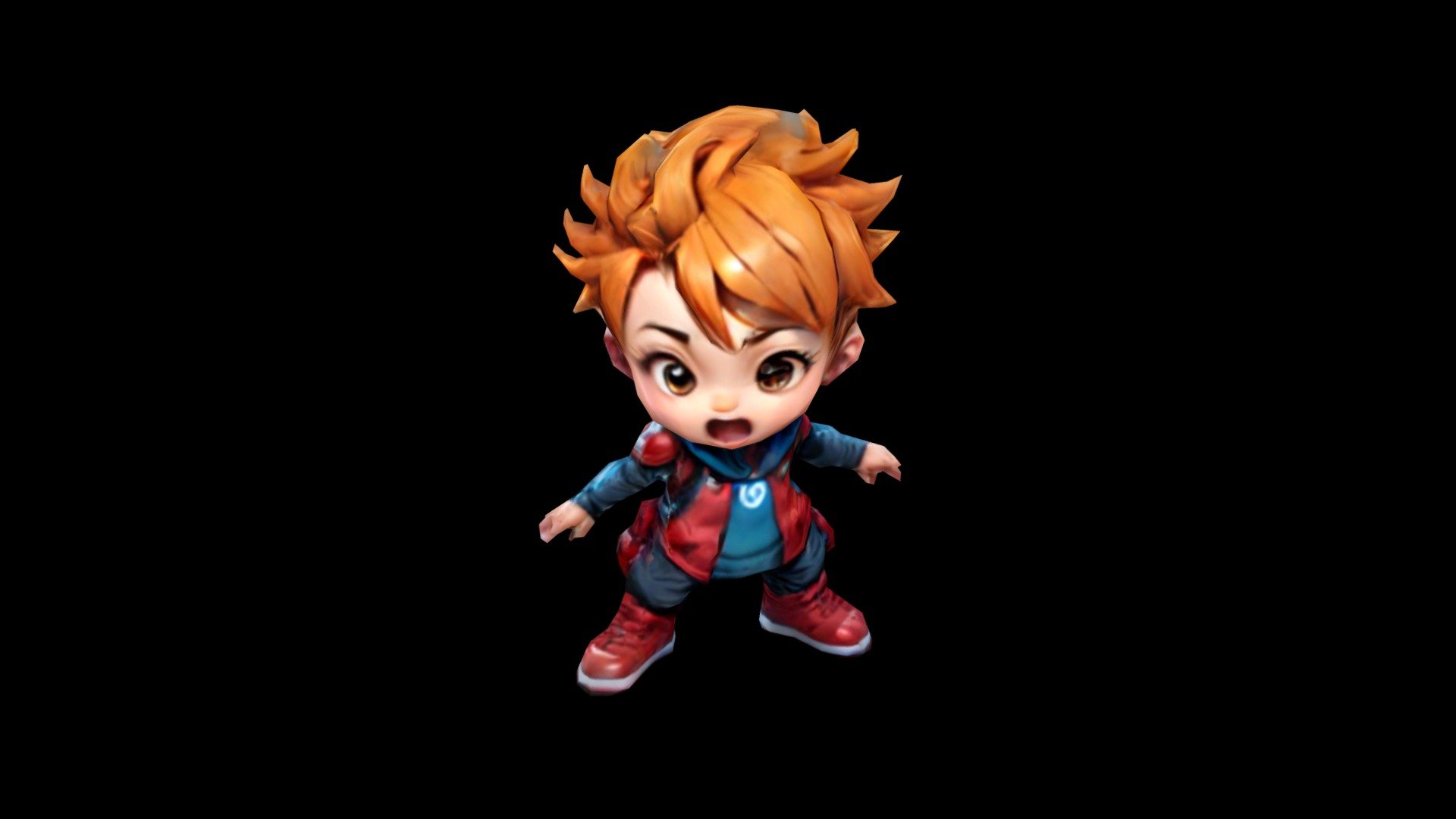 Image title "Animated Boy with Red Coat and Shoe - Download Free 3D ...