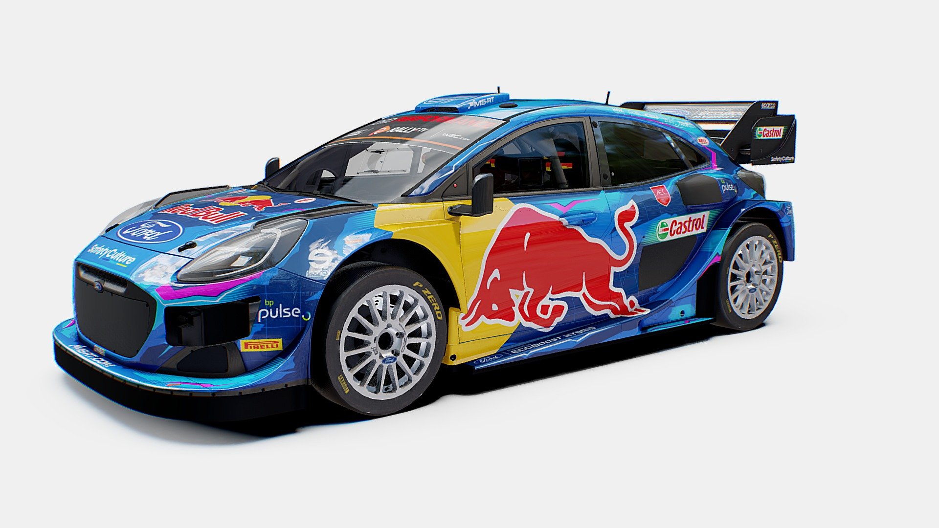 Ford Puma Rally 2021 - 3D model by heynicar [b21770c] - Sketchfab