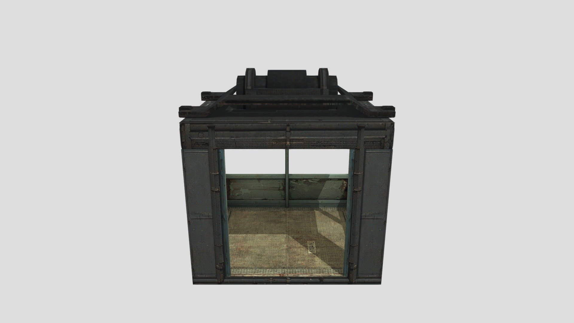 elevator from source/valve/HalfLife2 - Download Free 3D model by Typur [b217957] - Sketchfab