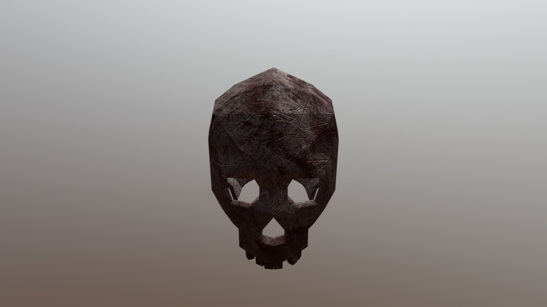 Bloody Skull - 3D model by Subvergence [b2187f5] - Sketchfab