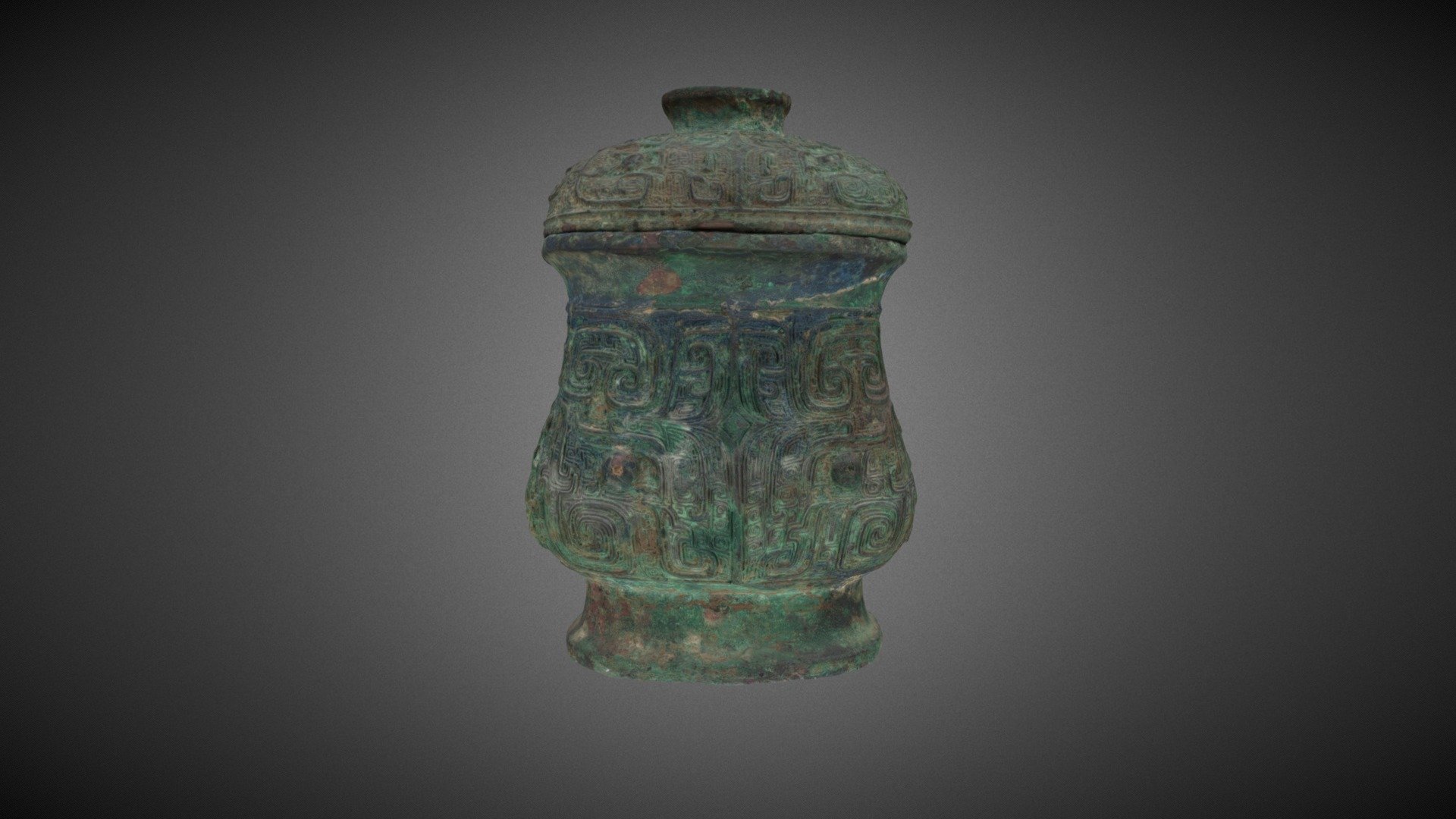 Chinese Vessel - 3D model by Världskulturmuseerna ...