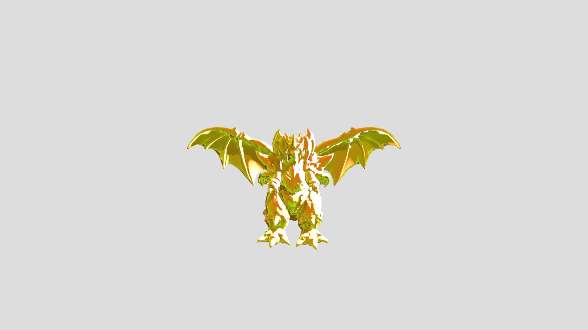 destroyah-no-textures - 3D model by adenrymer [b21af99] - Sketchfab