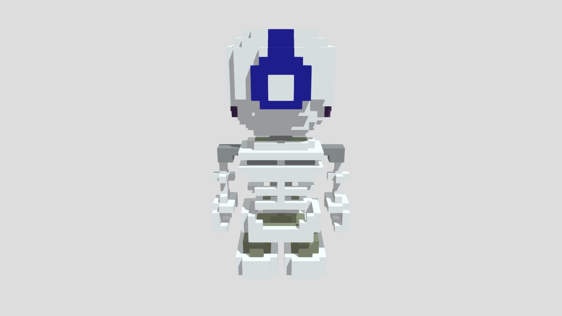 Voxel Skeleton - Download Free 3D model by meigangwen [b21b279] - Sketchfab