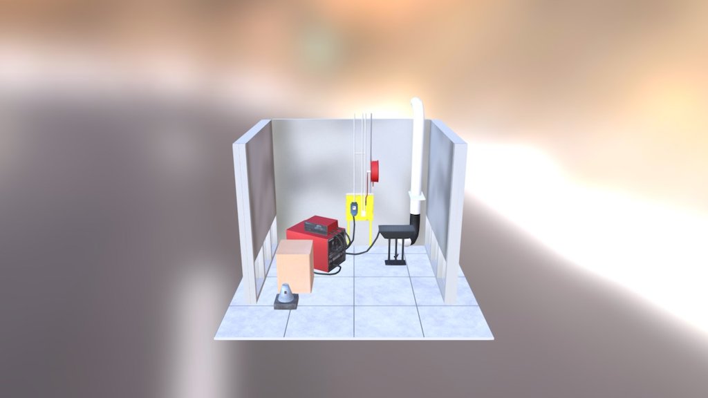 Welding Station - 3D model by Virtual Reality (@simulanis) [b21bfda ...