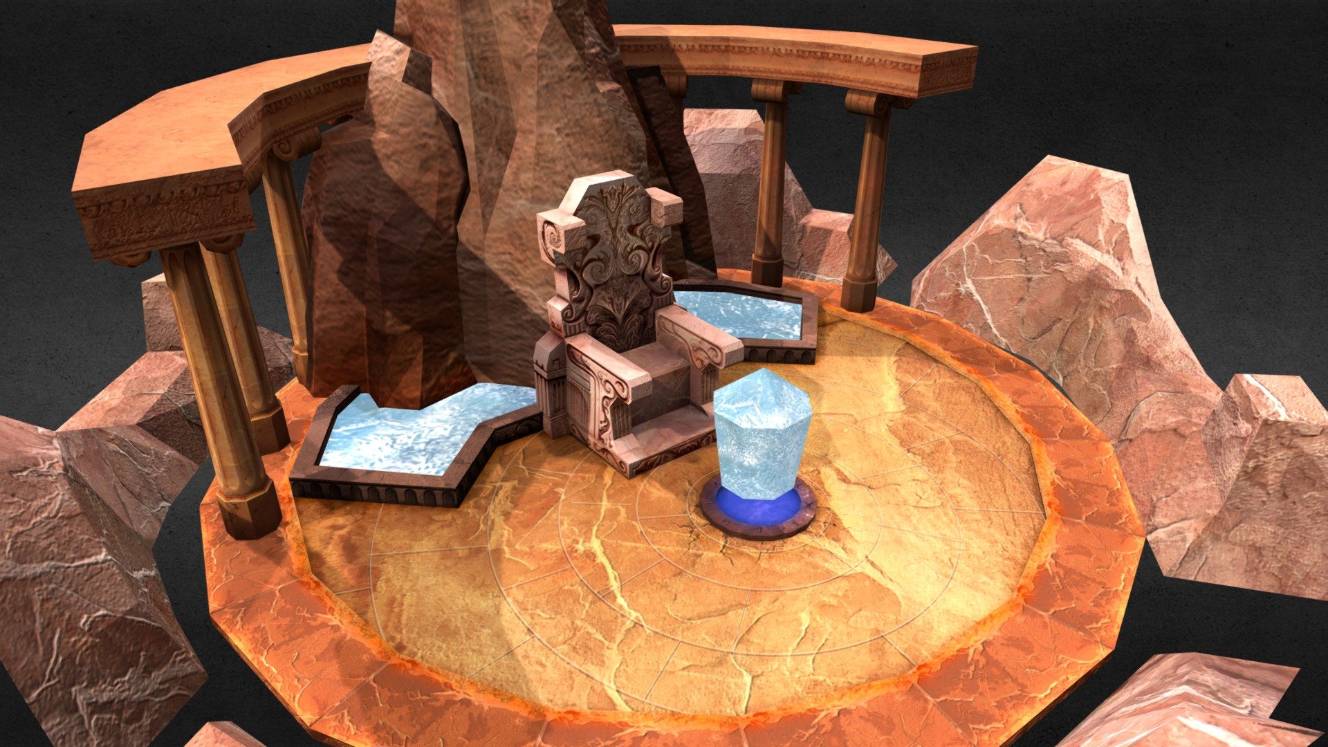 Sanctuary - 3D model by Marr [b21c717] - Sketchfab