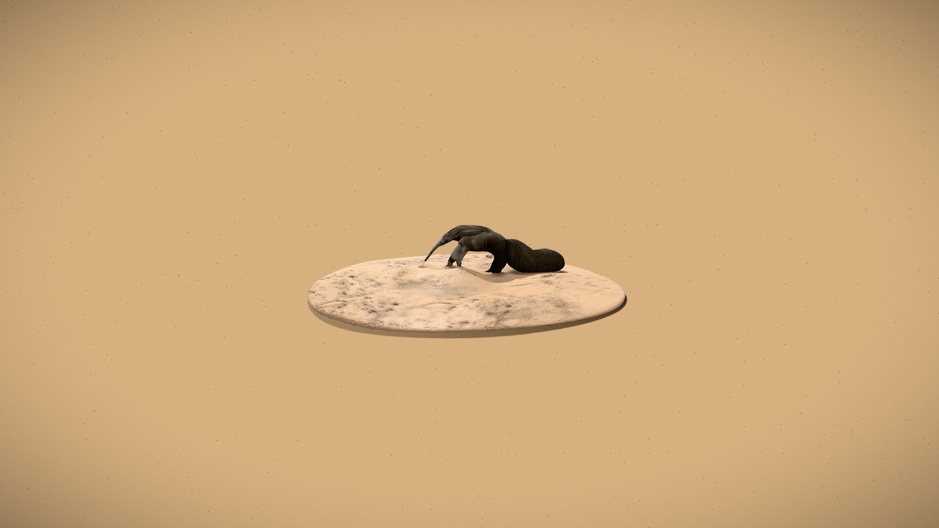 Giant Anteater - 3D model by Strigops [b21dadc] - Sketchfab