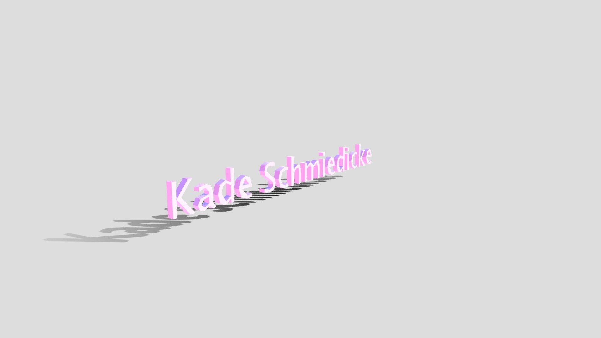 Signature - Download Free 3D model by lemonkade [b21f5c7] - Sketchfab