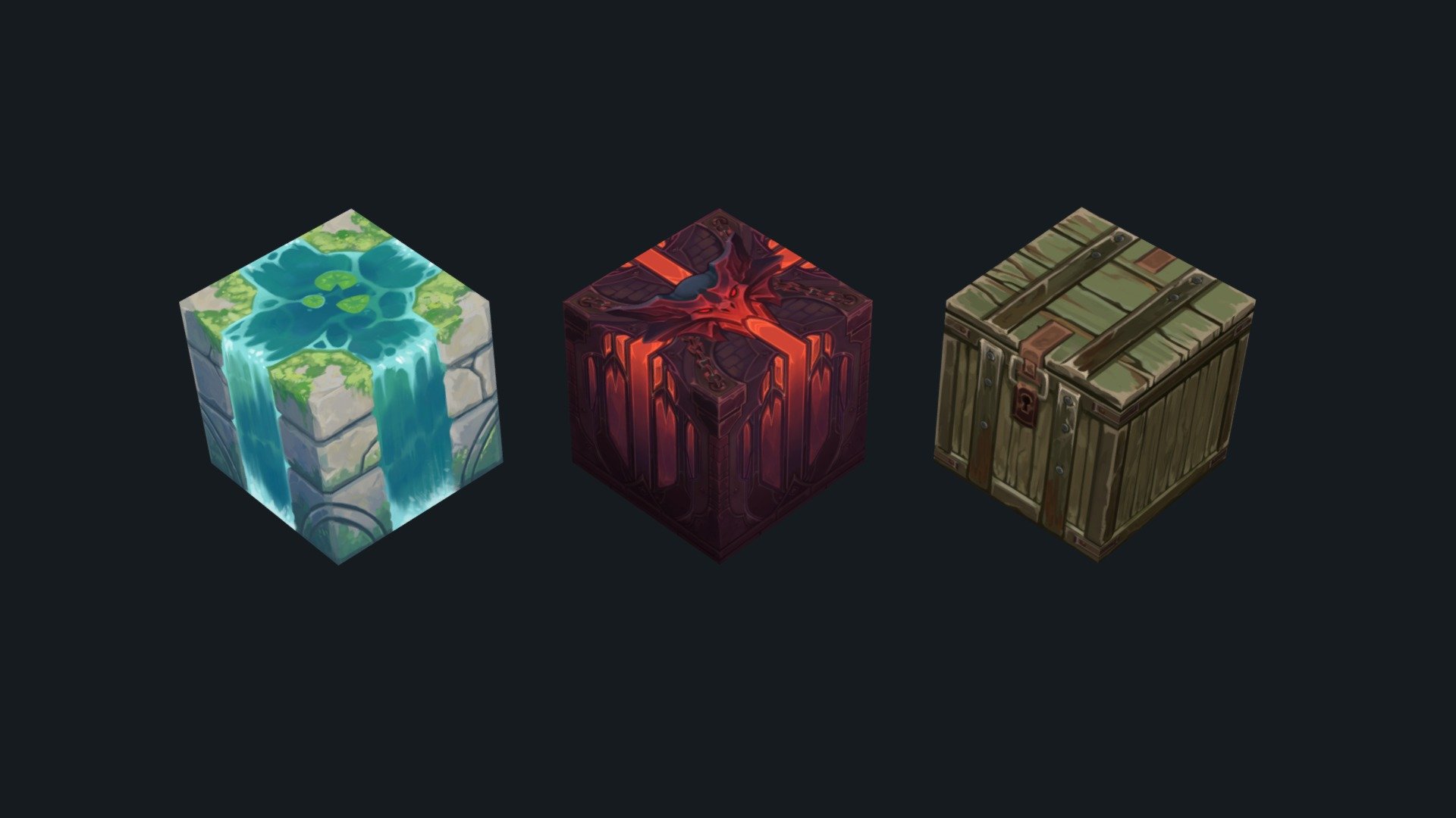 Texture Cubes - CGMA - 3D model by Peter Burroughs (@kairosmith ...