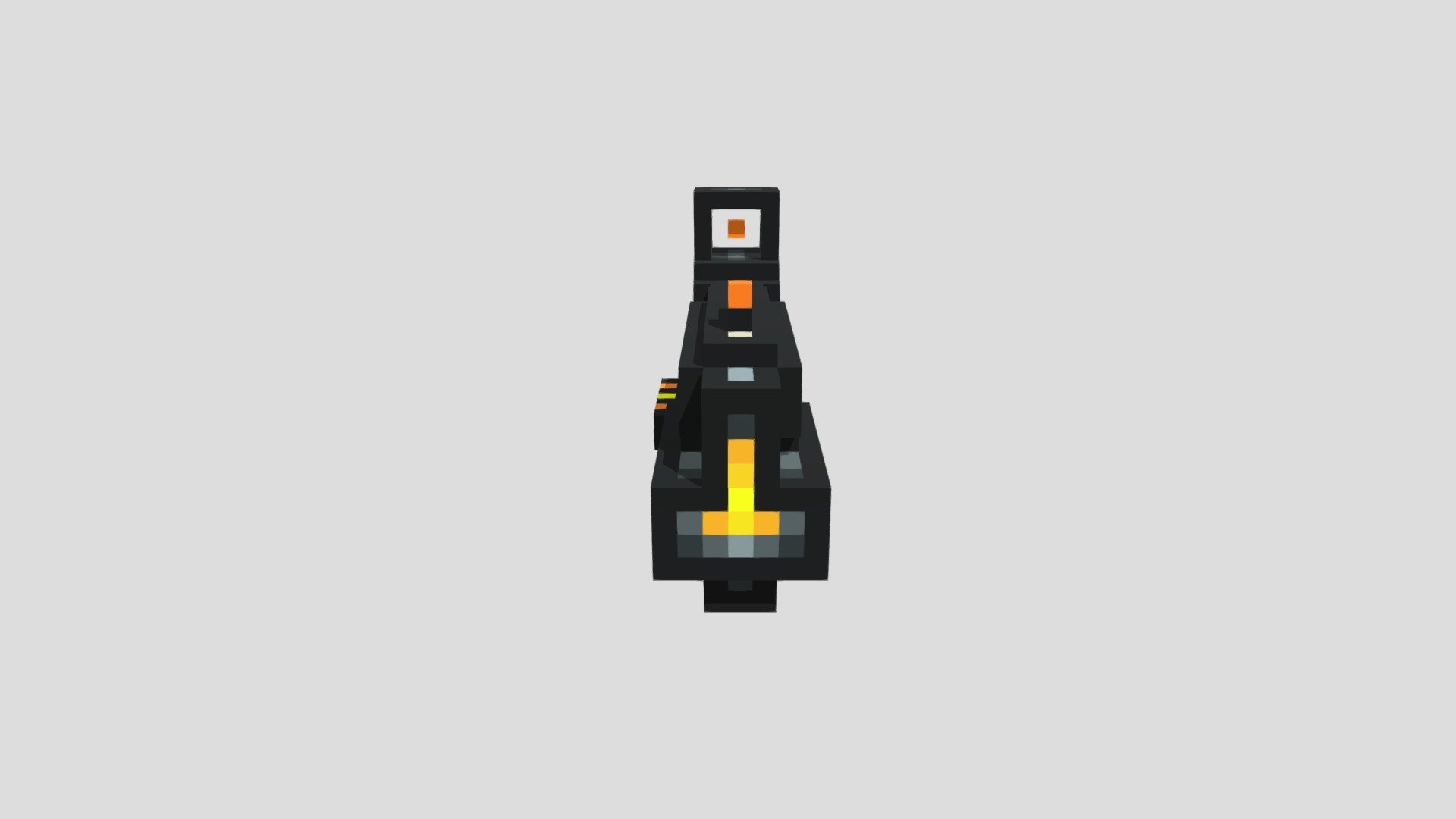 Photon Pistol Model Pixel Gun 3D - Download Free 3D model by ...