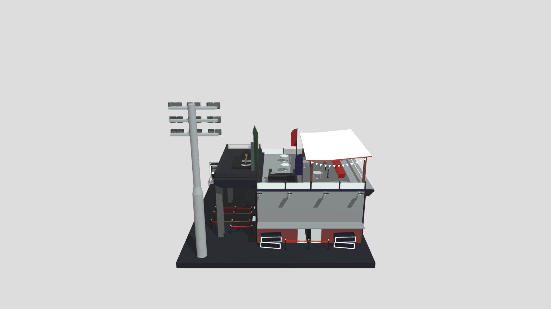 Pitstopf1 - 3D model by Raven.Yue [b21fc70] - Sketchfab