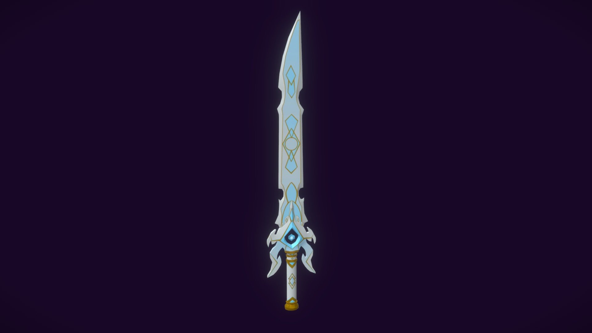 Zenith Legendary Sword fan art - Download Free 3D model by Isaac Selmon ...