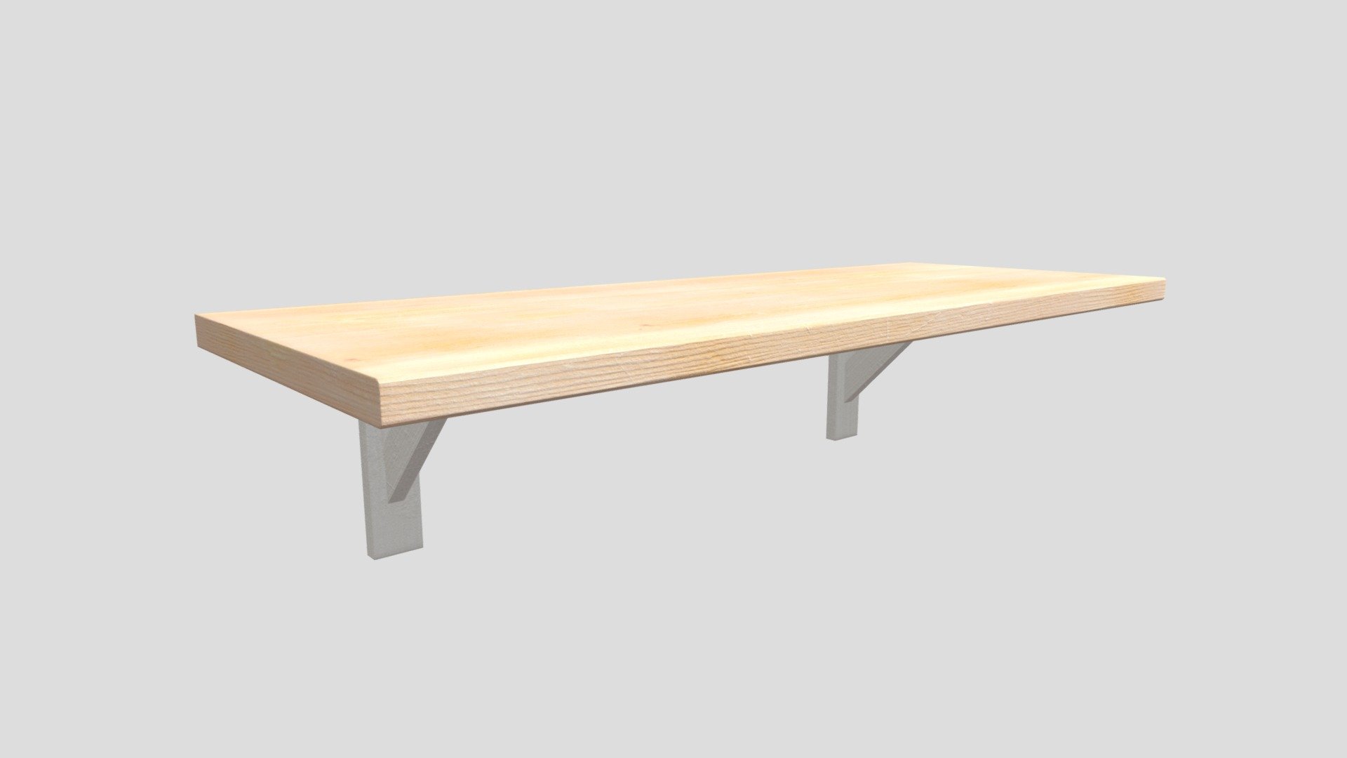 Wall Shelf 6 - Buy Royalty Free 3D model by plaggy [b221f30 ...