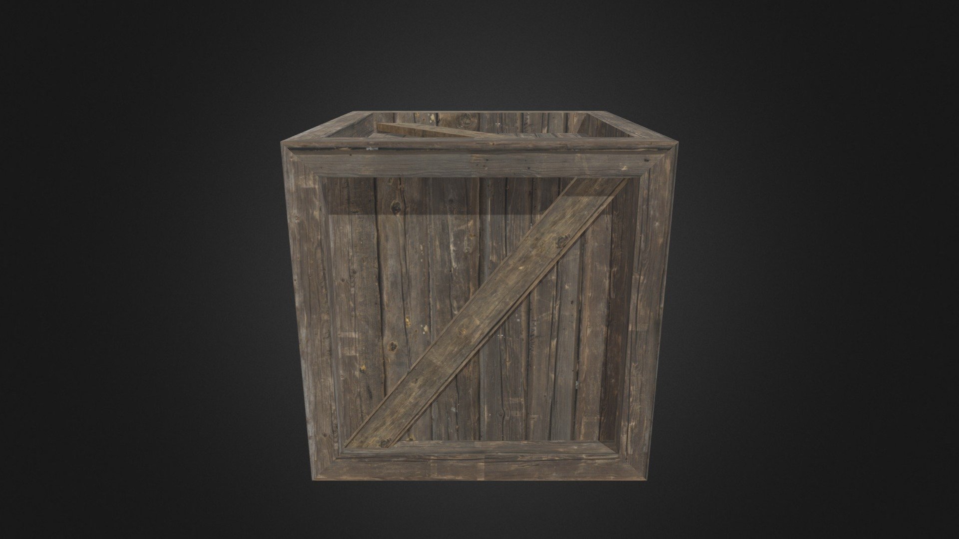 CrateModel - 3D model by JohnTamang [b222a7d] - Sketchfab
