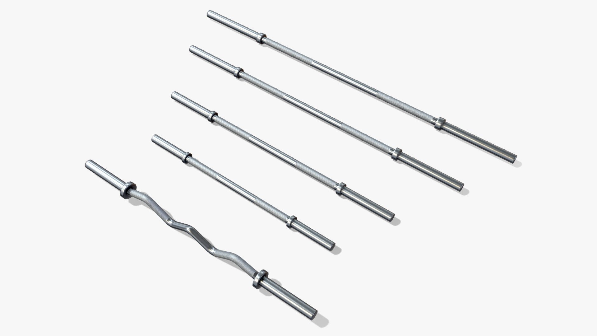 Barbells Pack - Low Poly - Buy Royalty Free 3D model by MHKstudio ...