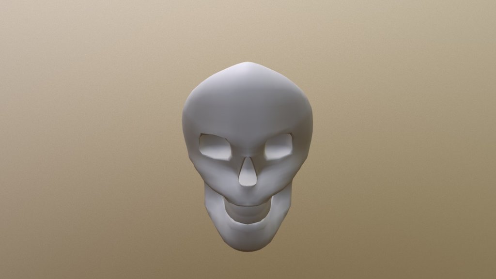 Skull - 3D model by KristinAB [b222fd5] - Sketchfab