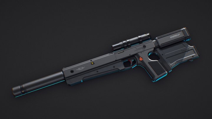 Firearm 3D models - Sketchfab