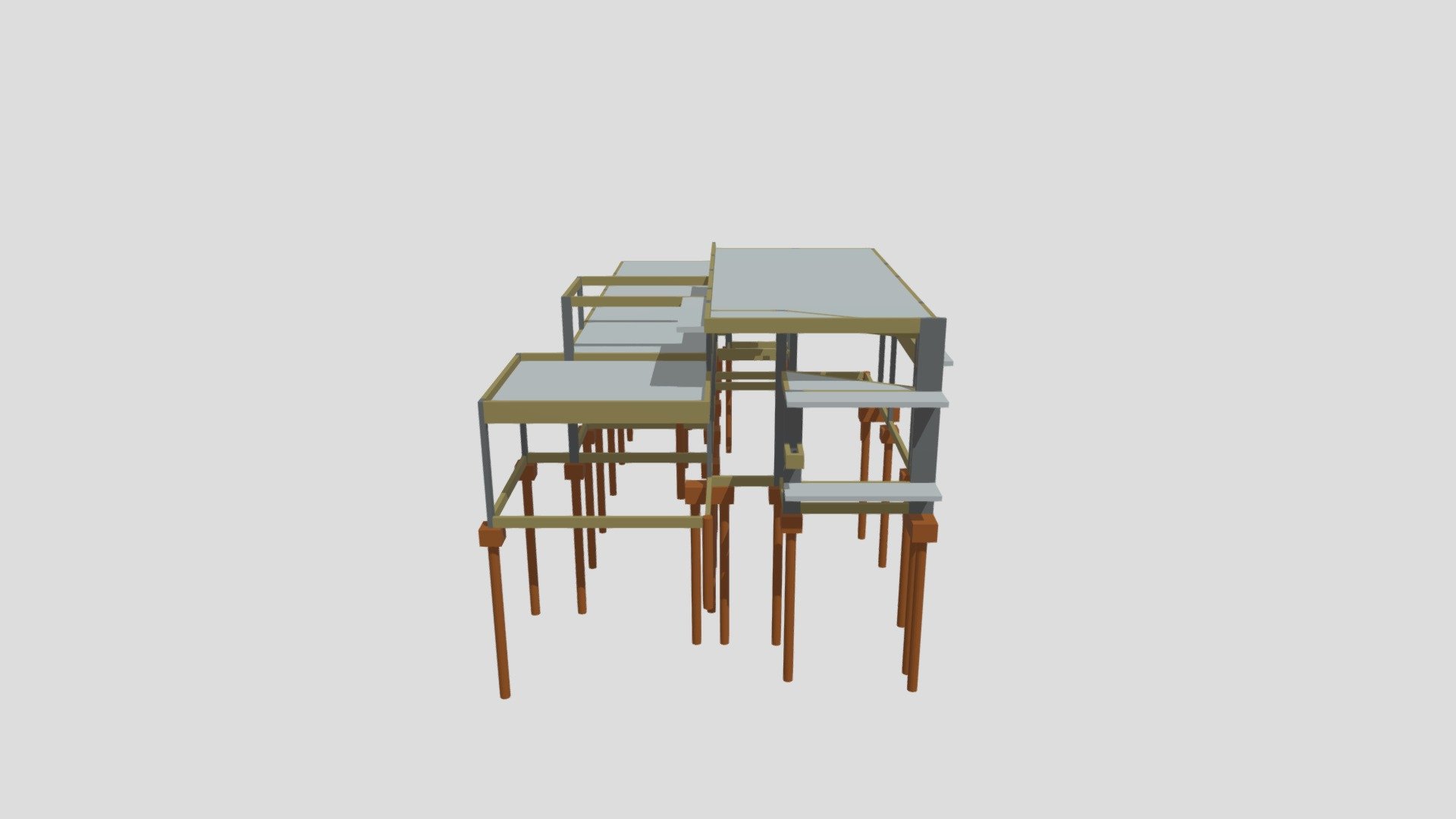 PROJETO ESTRUTURAL MARCELO - 3D model by PROCALCULO [b2278dd] - Sketchfab
