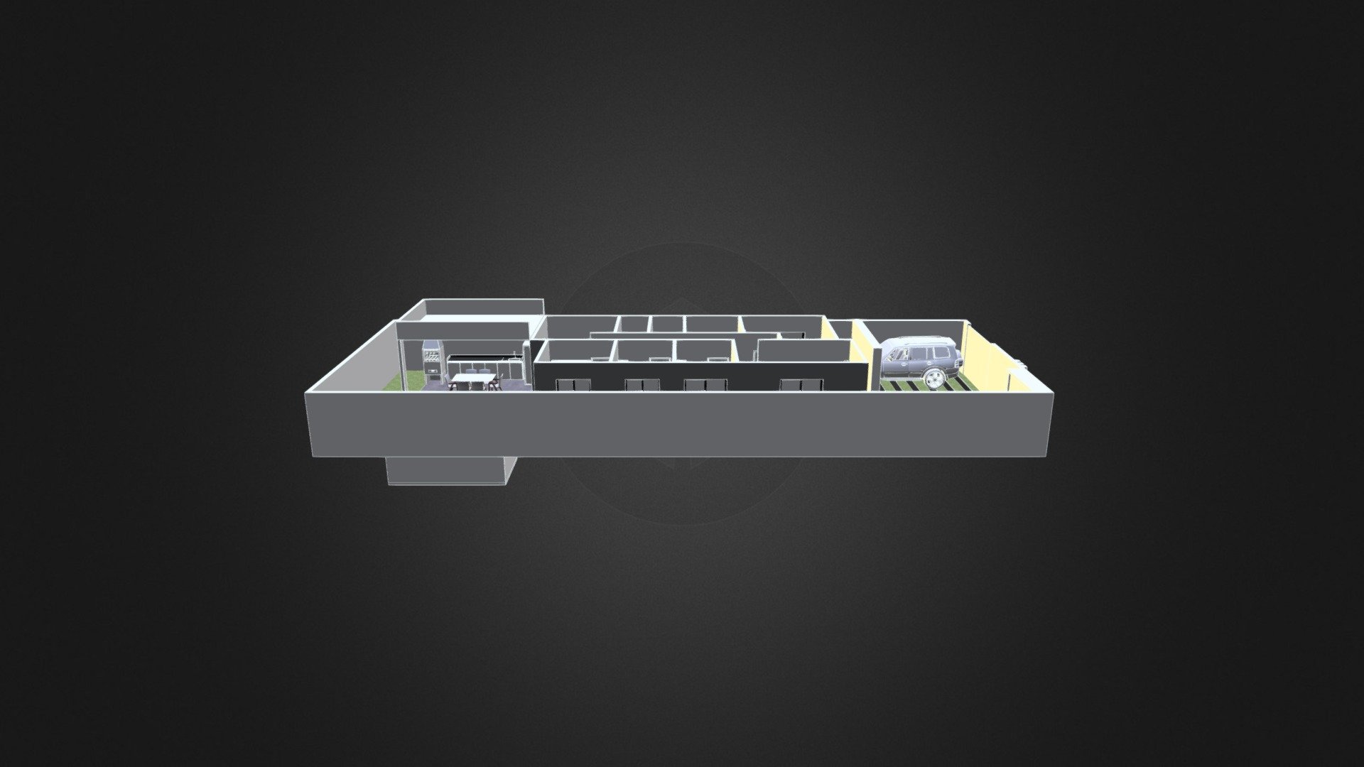 FLEX 80 - 4Q - Section - 3D model by TricolarConstrutora [b2280af ...