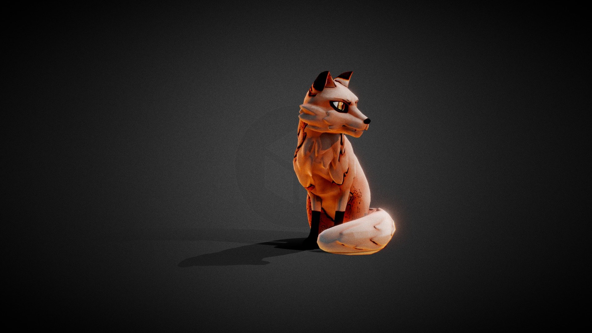 FOX - 3D model by MAXDESIGN-3D (@MAXDESIGN) [b228be8] - Sketchfab