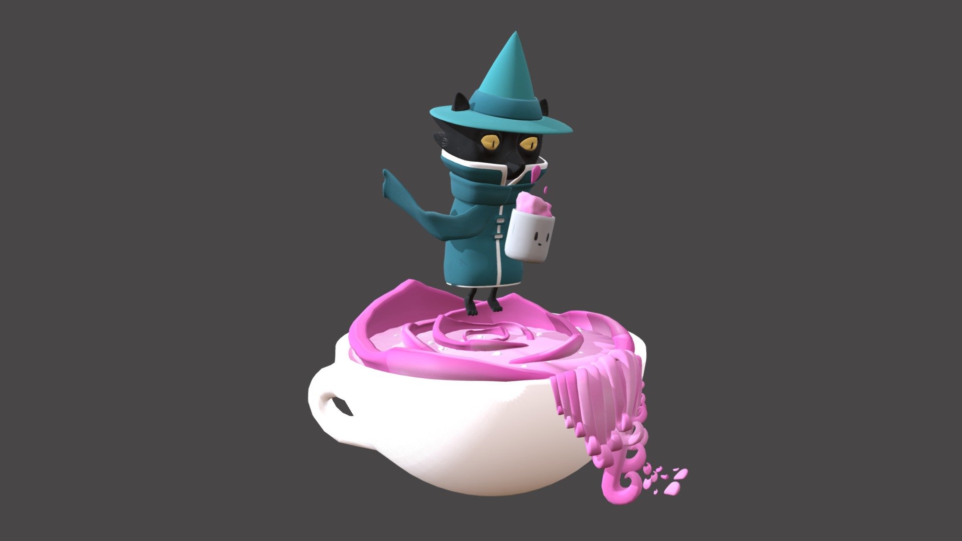 Coffee Mage - 3D model by alexispillas [b2293fb] - Sketchfab