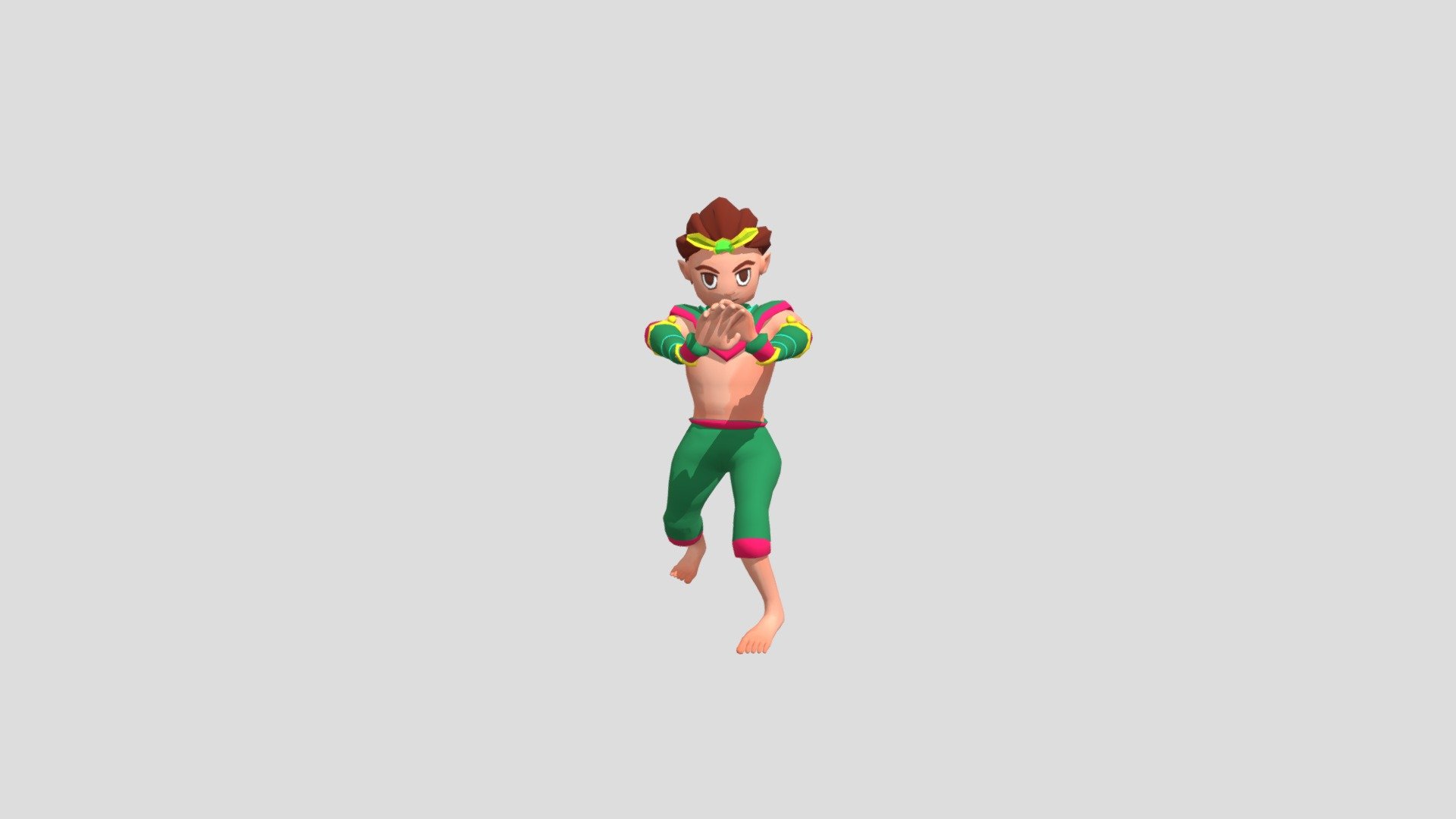 Prince Green - Download Free 3D model by pravees_3d [b22b20d] - Sketchfab