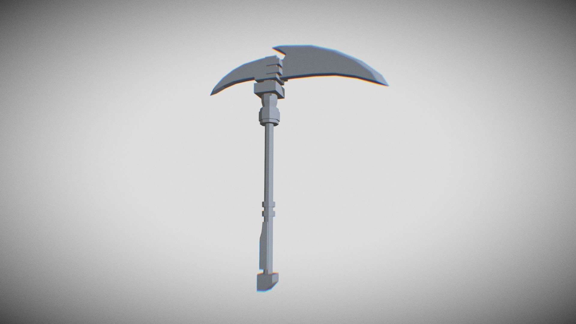 Low-Poly Scythe (Model) - Download Free 3D model by Paul Yap ...