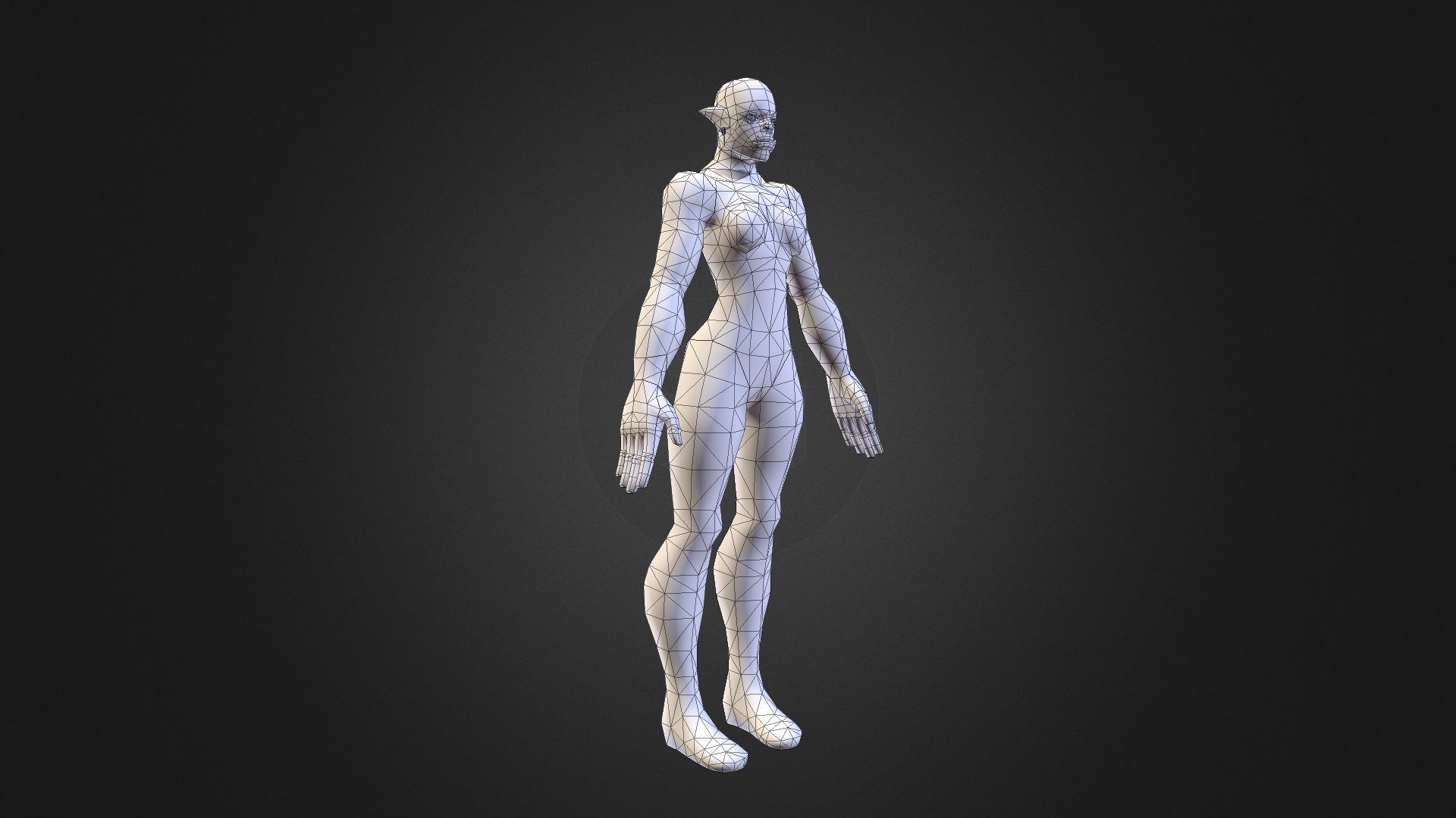 Orc base mesh - 3D model by Offy (@axe163) [b22efc1] - Sketchfab