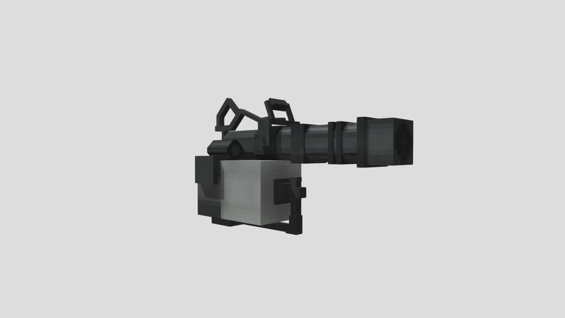 TF2 Minigun - 3D model by variell [b22fd00] - Sketchfab