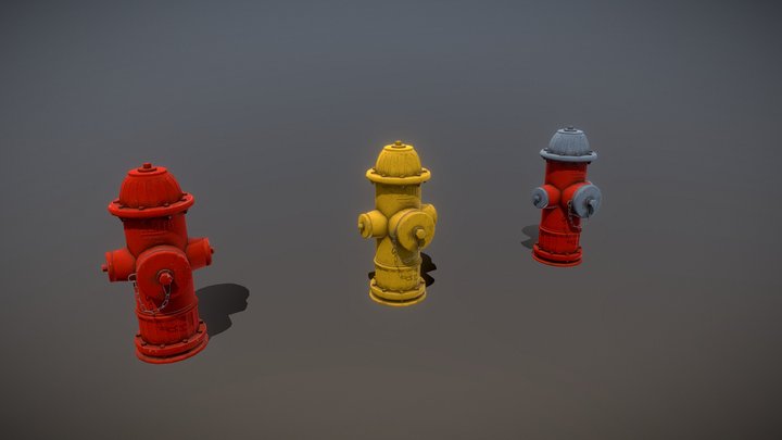 Hydrants 3D models - Sketchfab