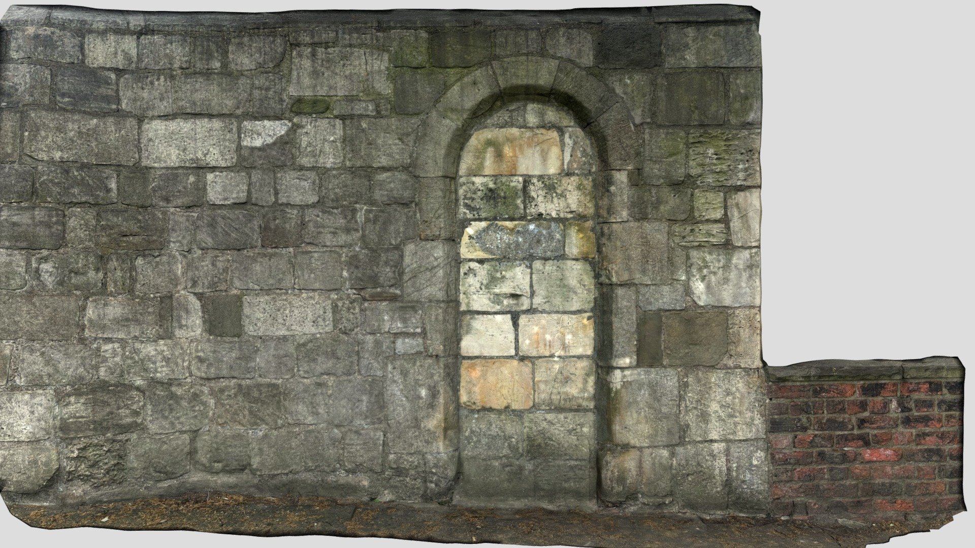 York's Victoria Bar Wall with Infilled Door - 3D model by Nicole ...