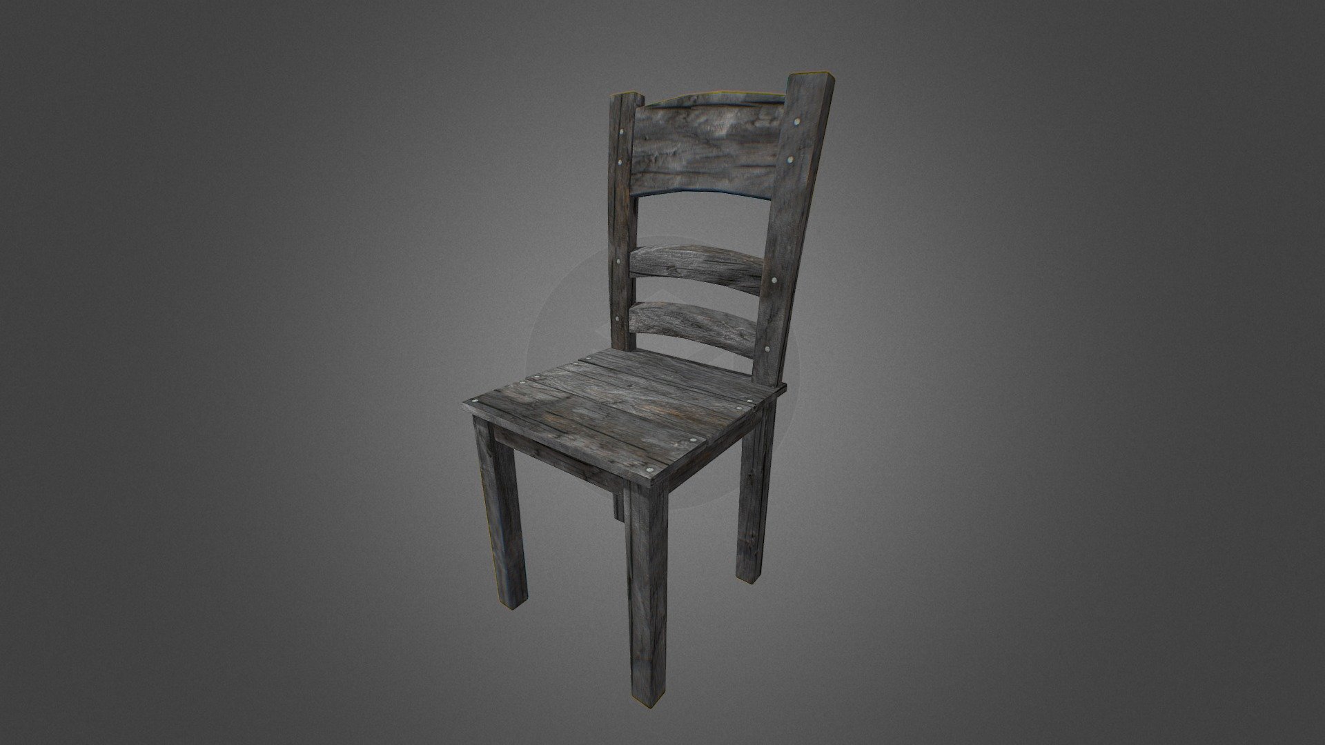 Low Poly Medieval Chair - Download Free 3D model by Alex Krush (@Alex ...