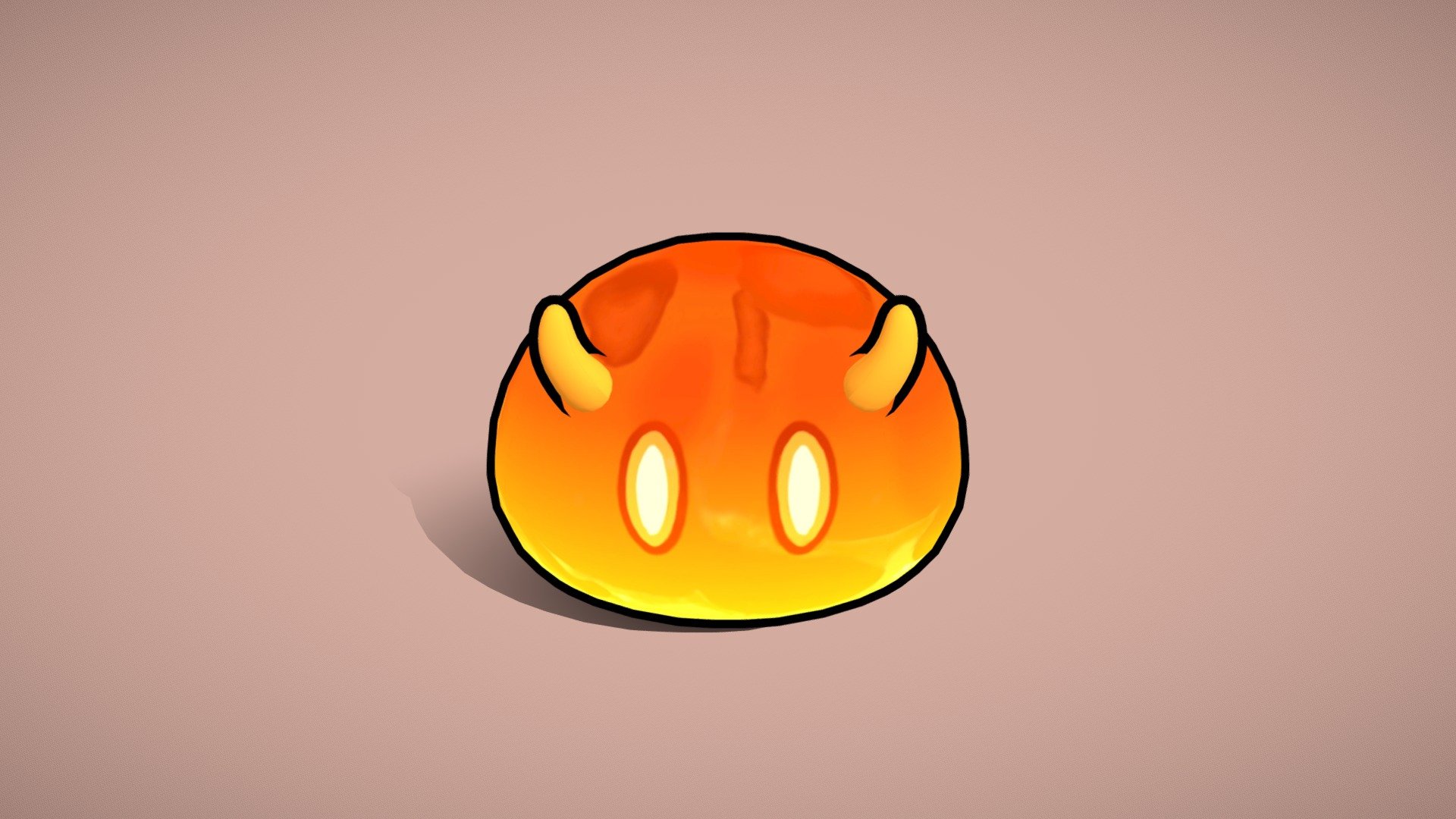 Fire slime - Download Free 3D model by LinjieFan [b236eb6] - Sketchfab