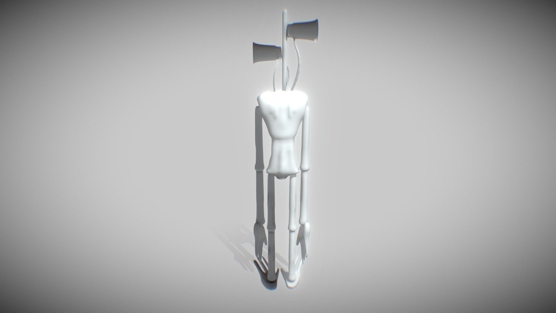 Siren Head (Untextured) - Download Free 3D model by VCsabi [b23726d ...
