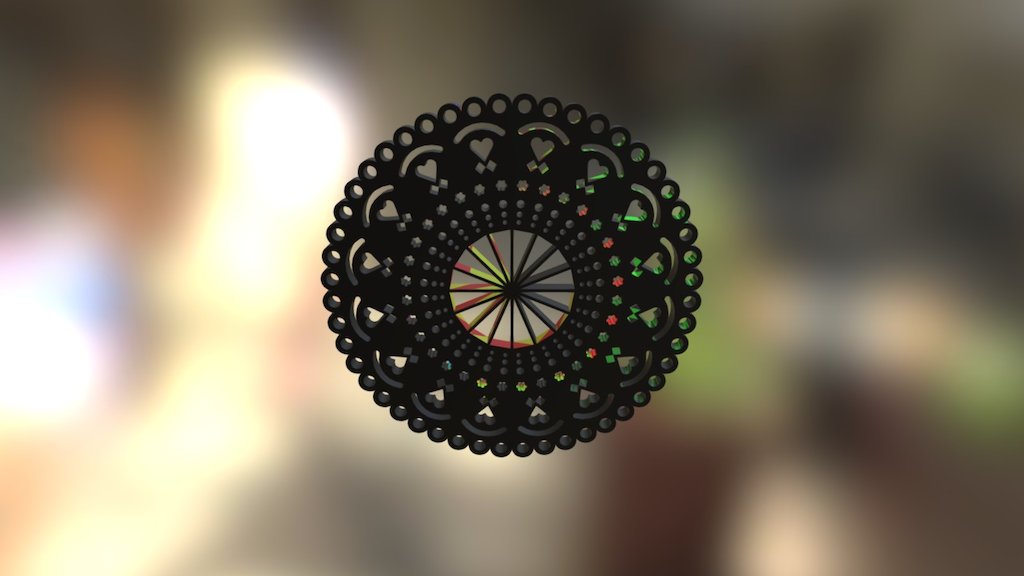 mandala - 3D model by rotemtvizer [b23b649] - Sketchfab