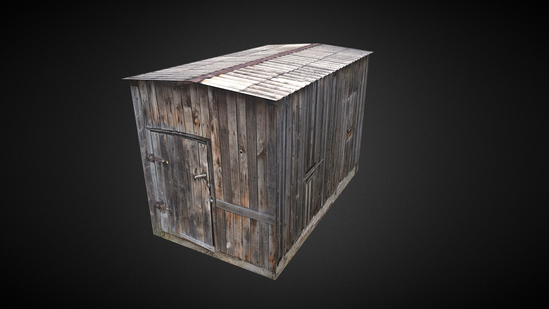 Low poly barn - 3D model by My IT studio (@myitstudio) [b23bcfe ...